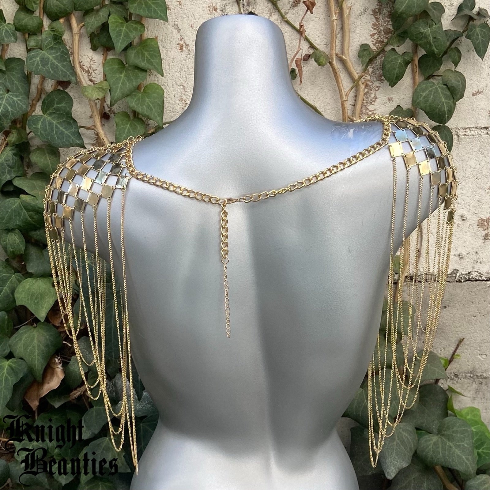Gold Shoulder Jewelry Armor - Body Jewelry – KnightBeauties